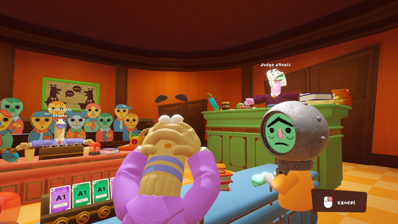 Como un Ace Attorney multijugador protagonizado por calcetines: Se ...