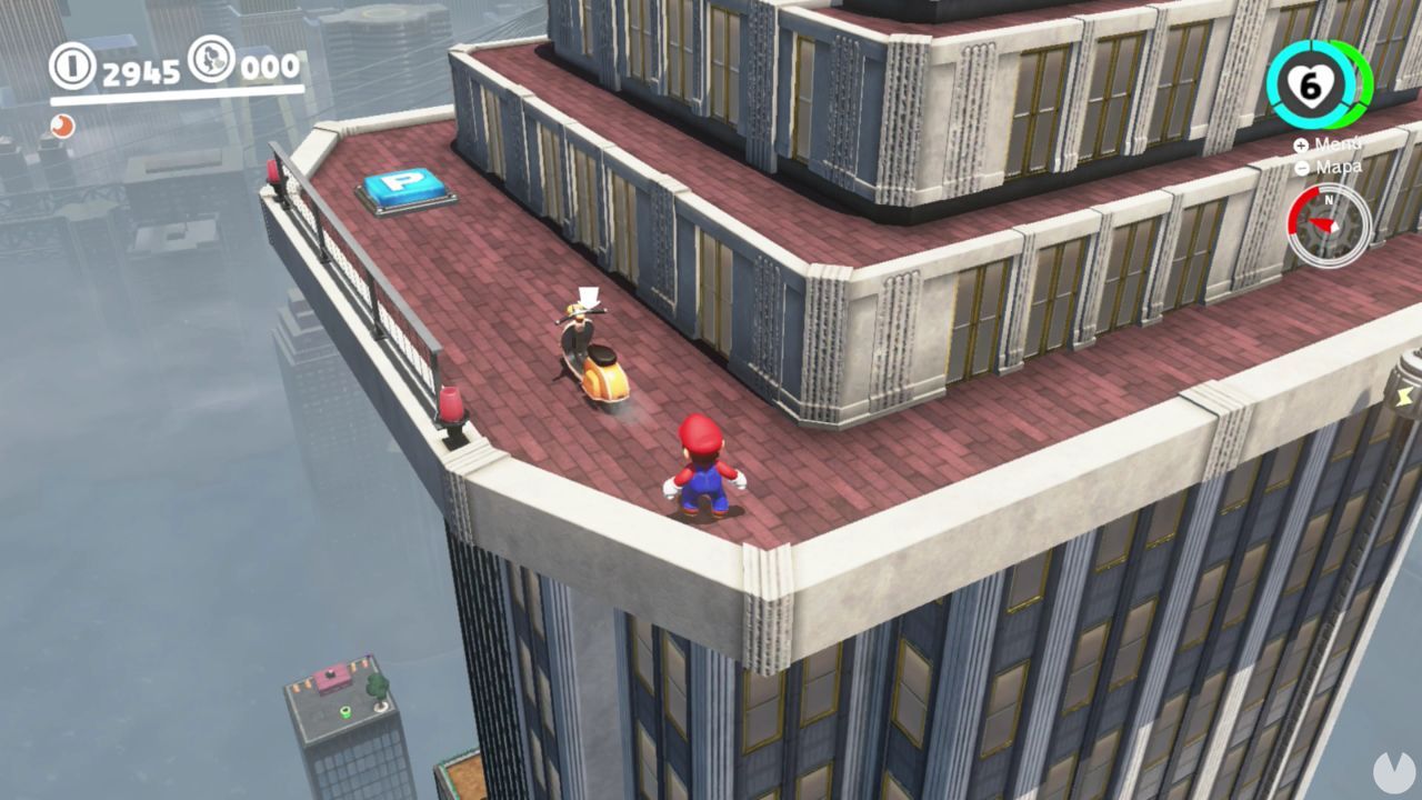 Reino Urbano en Super Mario Odyssey: Energilunas y secretos