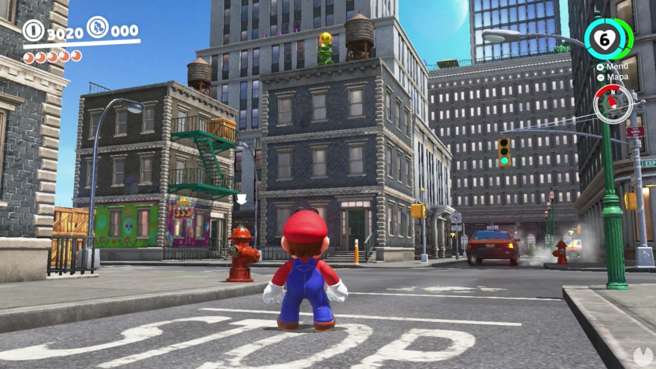 Reino Urbano en Super Mario Odyssey: Energilunas y secretos