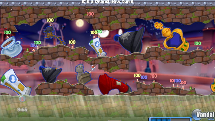 Worms PSN - Videojuego (PS3, Xbox 360, iPhone y Android) - Vandal