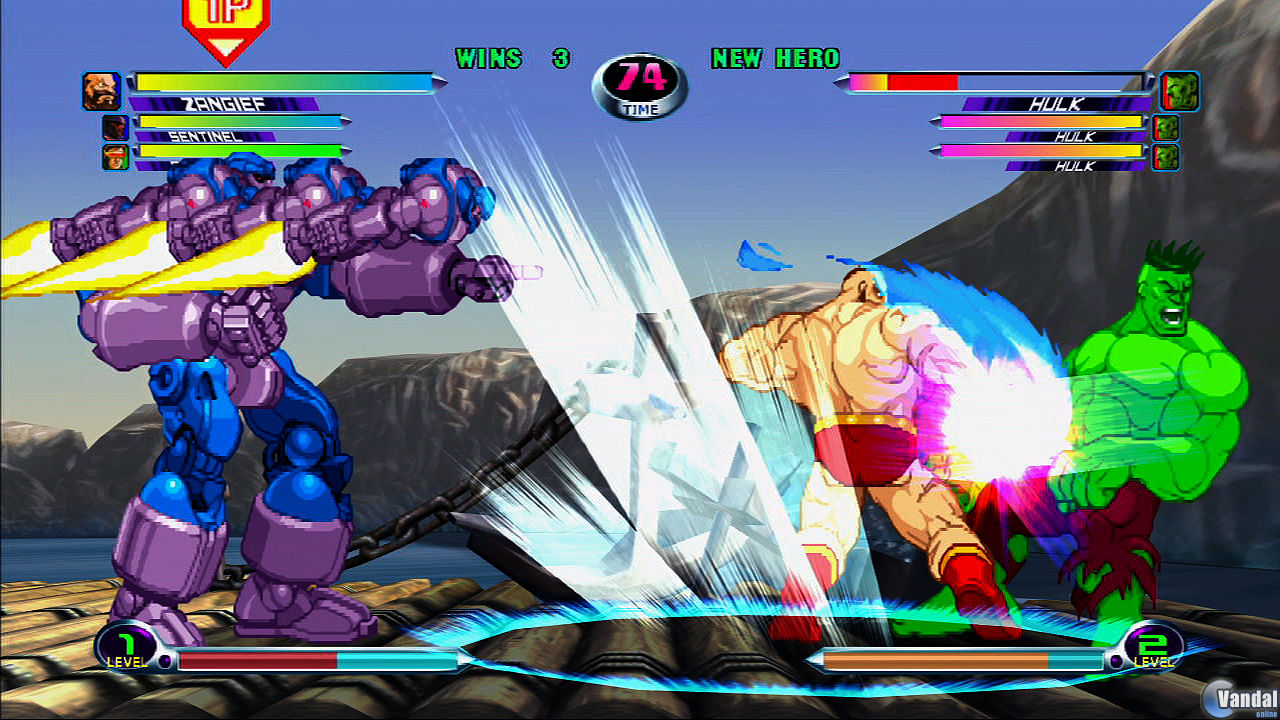 Marvel vs Capcom 2 - Videojuego (PS2, Dreamcast, PS3, Xbox 360, iPhone ...