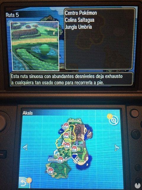 El mapa completo de Alola en Pokémon Sol y Luna