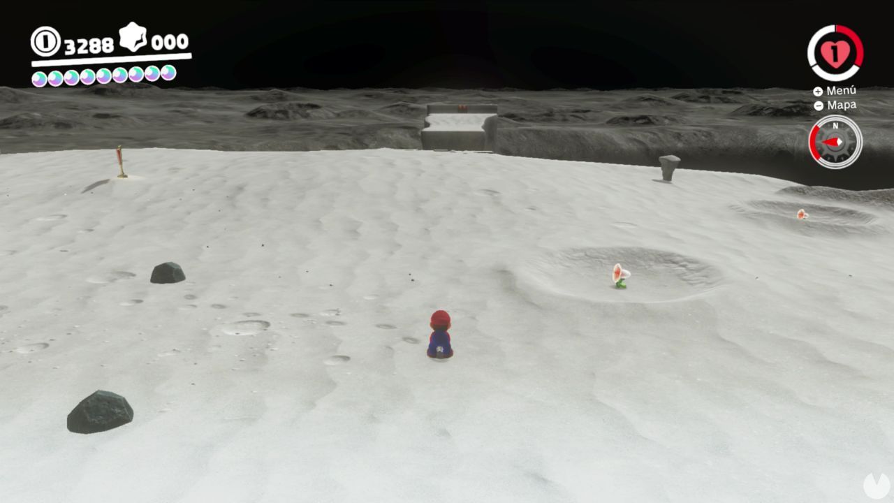 Reino Luna en Super Mario Odyssey: Energilunas y secretos