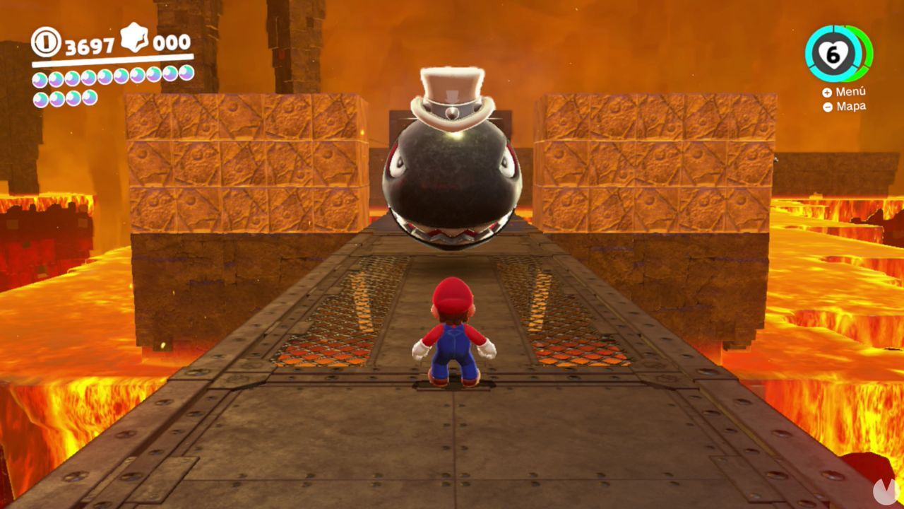 Reino Luna en Super Mario Odyssey: Energilunas y secretos