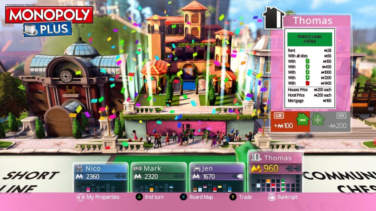 MONOPOLY PLUS - Videojuego (PS4, PC, Xbox One, PS3 y Xbox 360) - Vandal