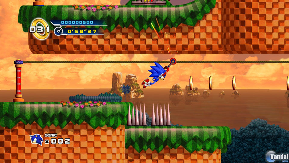 Sonic the Hedgehog 4: Episode 1 - Videojuego (PC, PS3, Wii, Xbox 360 y Android) - Vandal