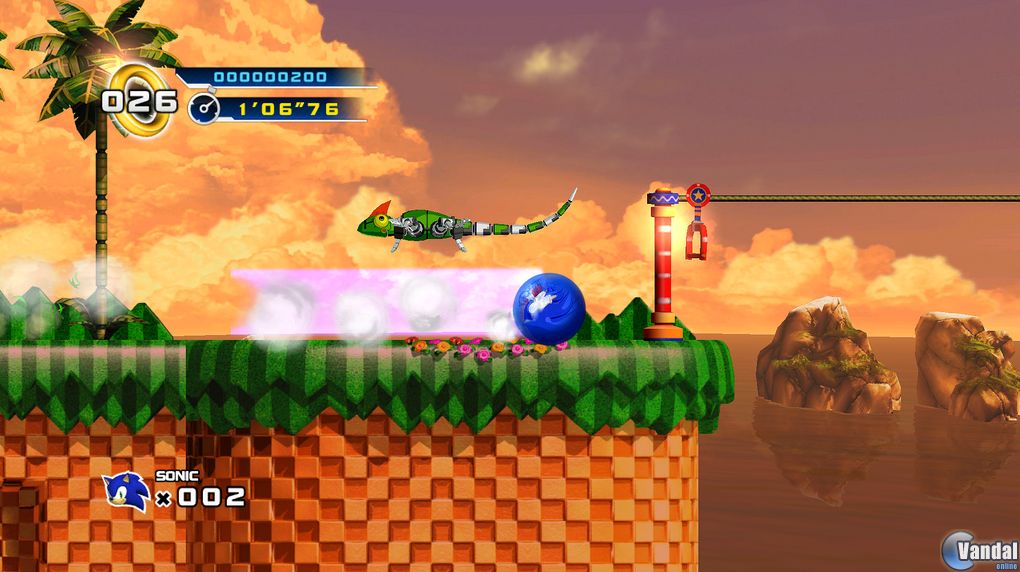 Sonic the Hedgehog 4: Episode 1 - Videojuego (PC, PS3, Wii, Xbox 360 y Android) - Vandal