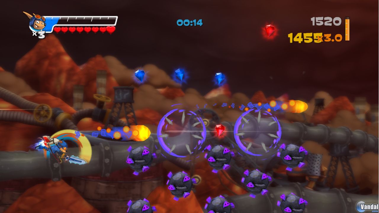 Rocket Knight PSN - Videojuego (PS3, Xbox 360 y PC) - Vandal