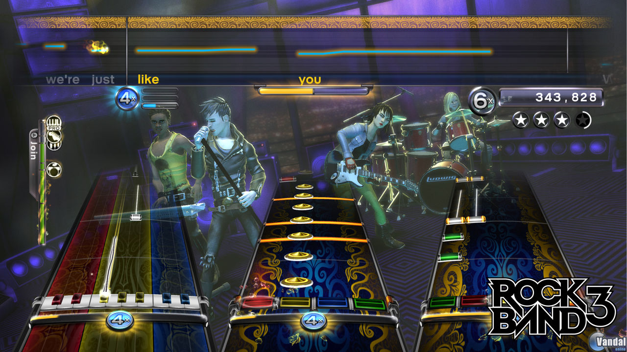 Rock Band 3 - Videojuego (PS3, Xbox 360, Wii y NDS) - Vandal