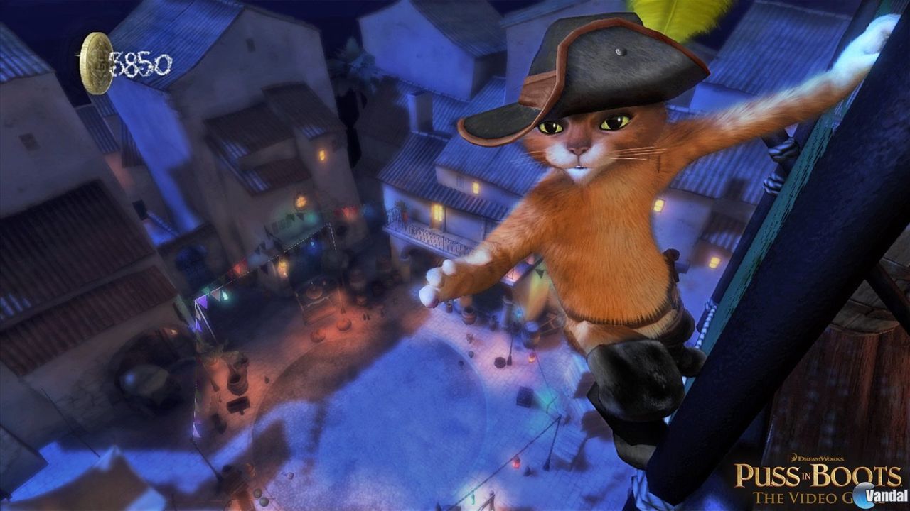 El Gato con Botas - Videojuego (Xbox 360, Wii, PS3 y NDS) - Vandal