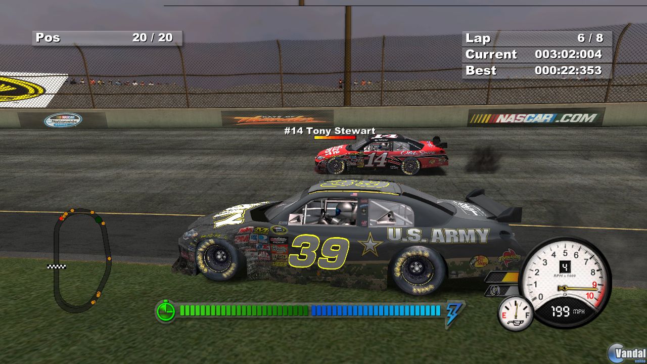 Days of Thunder: NASCAR Edition PSN - Videojuego (PS3) - Vandal