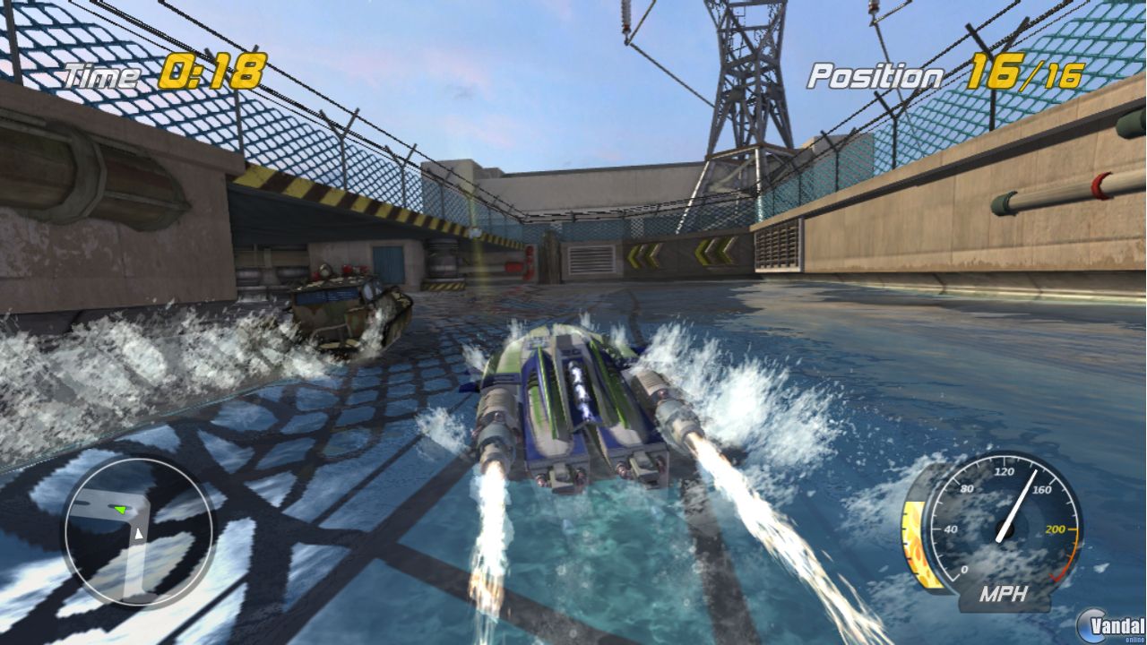 Hydro Thunder Hurricane XBLA - Videojuego (Xbox 360) - Vandal