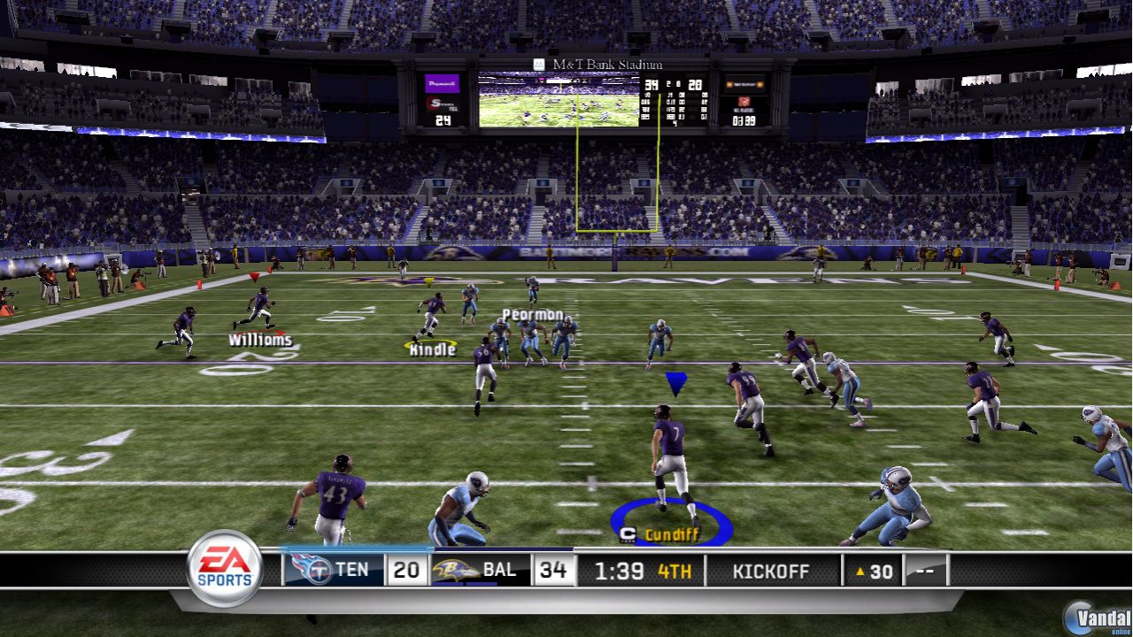 Madden NFL 11 - Videojuego (PS3, PSP, PS2, iPhone, Xbox 360 y Wii) - Vandal