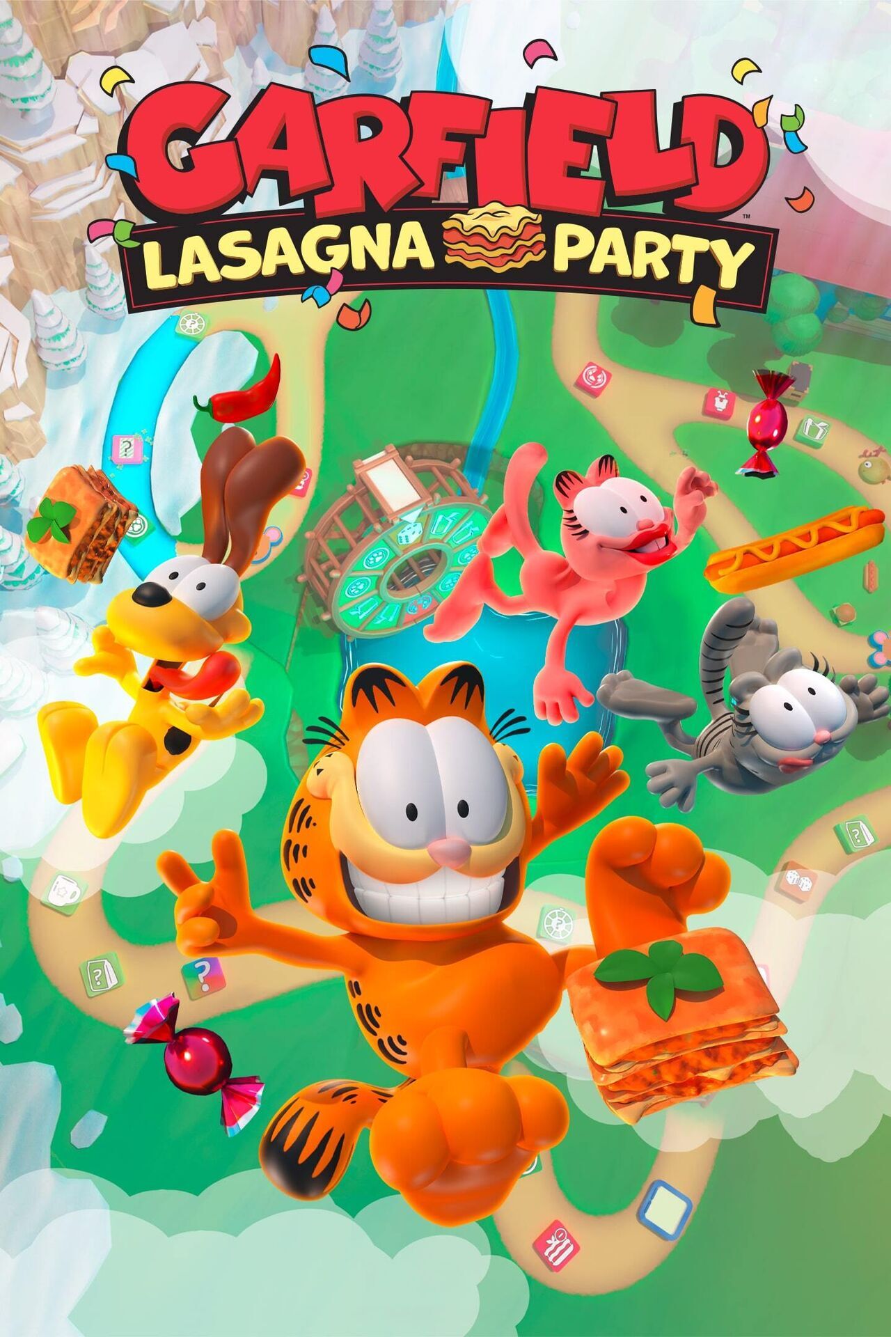 Garfield Lasagna Party - Videojuego (PS5, PS4, Xbox Series X, Xbox One, Switch y PC) - Vandal