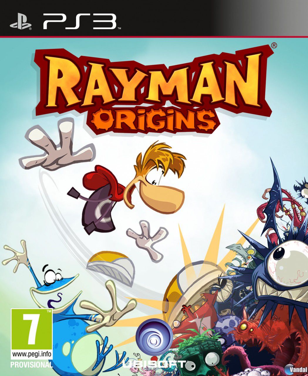 Rayman Origins - Videojuego (Xbox 360, PS3, PSVITA, Wii, Nintendo 3DS y ...