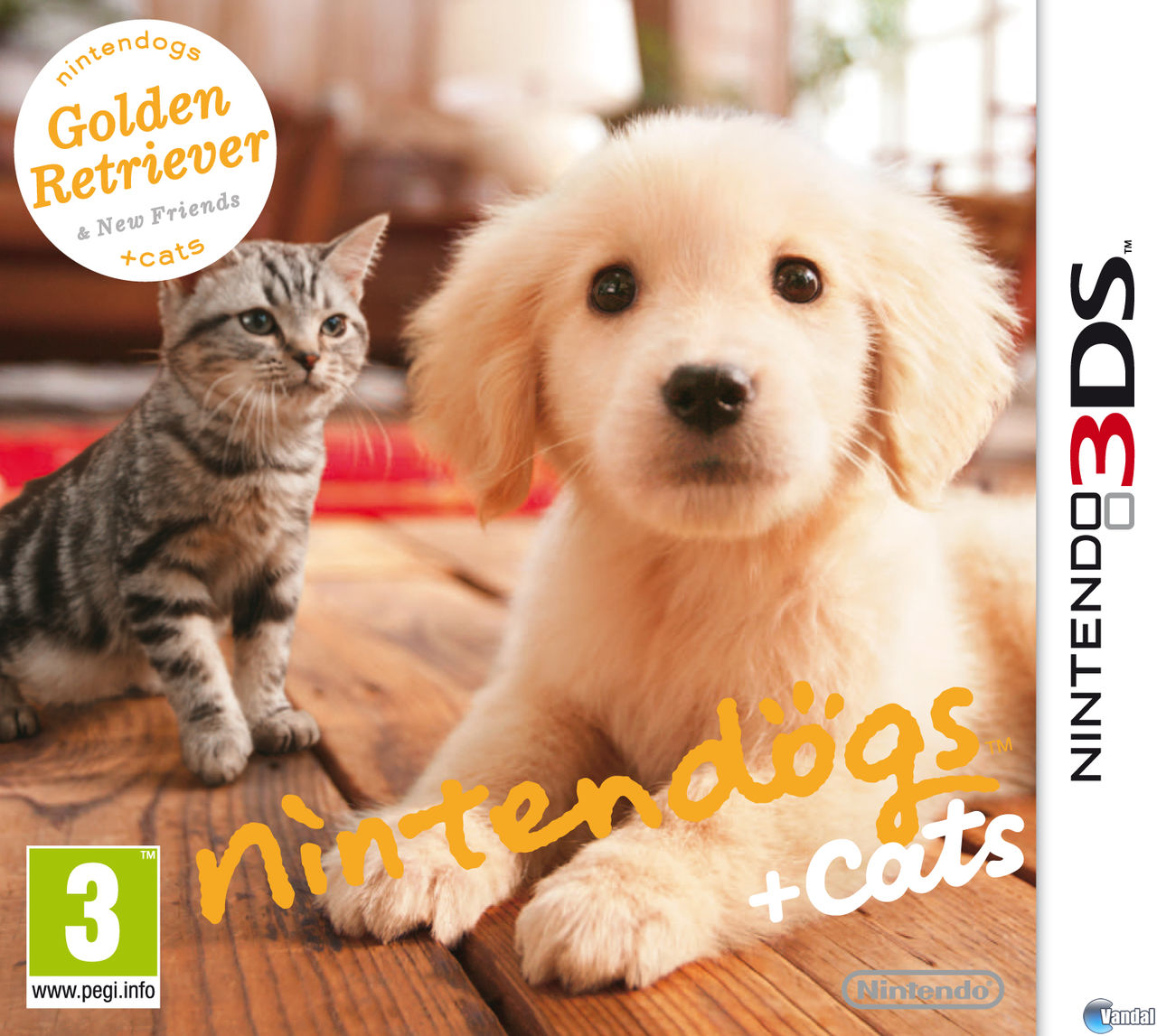 Nintendogs + Cats - Videojuego (Nintendo 3DS) - Vandal