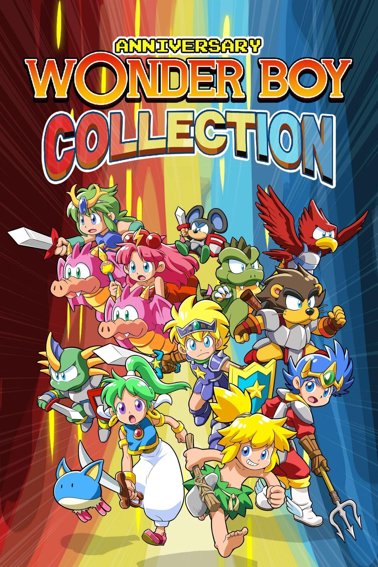 Wonder Boy Anniversary Collection - Videojuego (PS5, PS4 y Switch) - Vandal