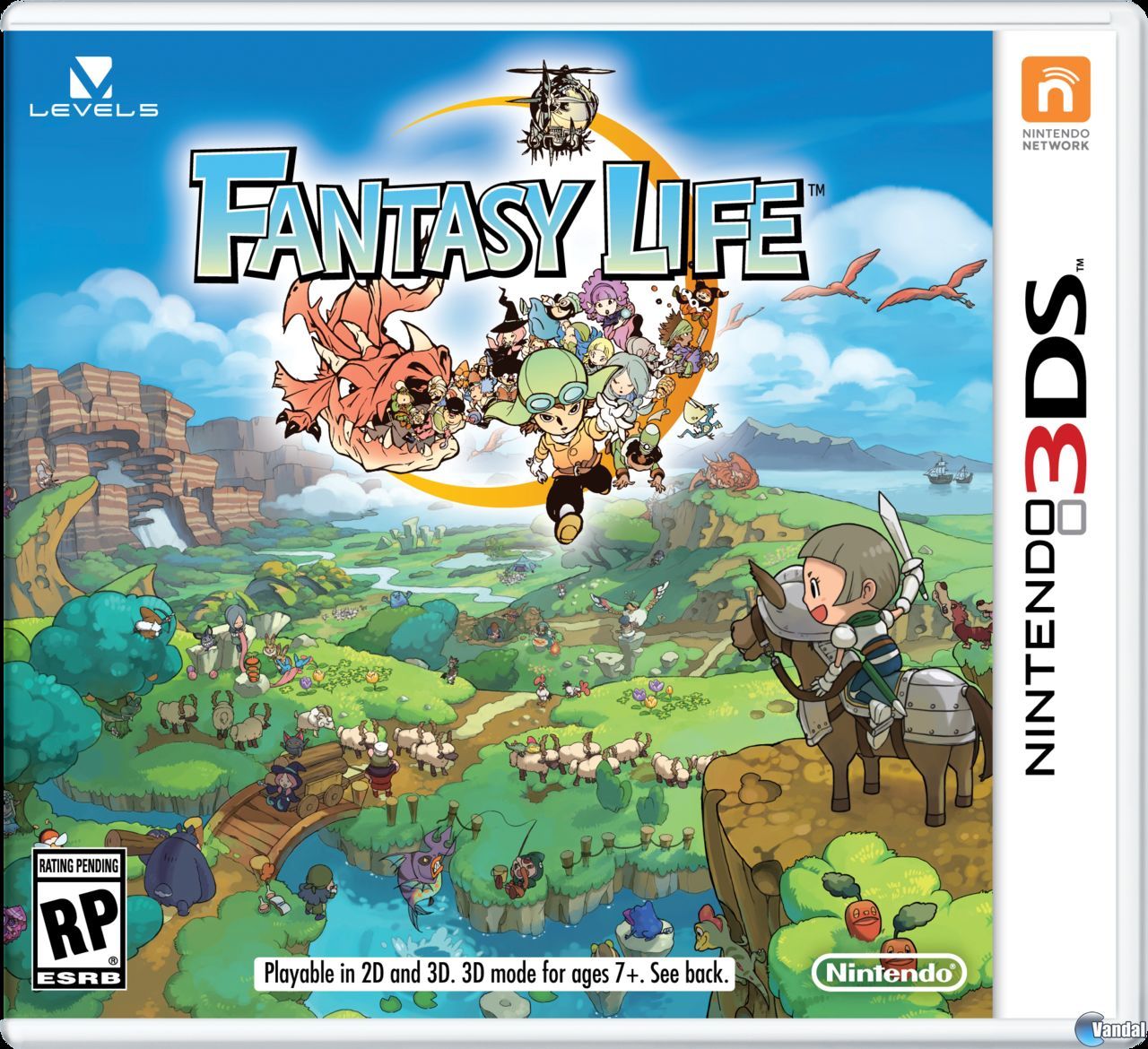 Fantasy Life - Videojuego (Nintendo 3DS) - Vandal