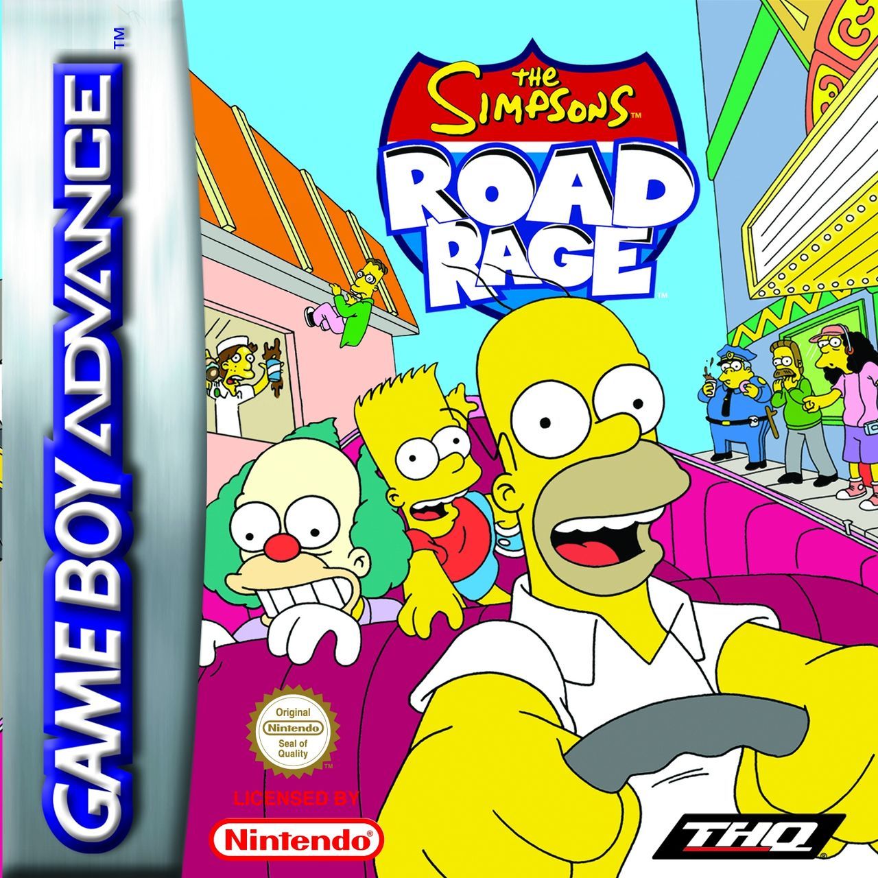 The Simpsons Road Rage - Videojuego (PS2, Game Boy Advance, Xbox y ...