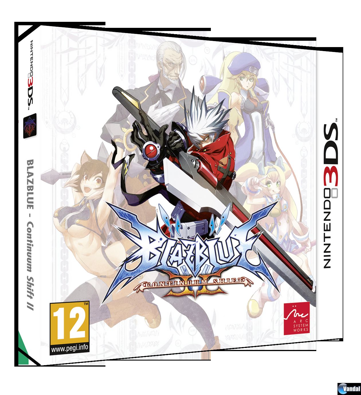 BlazBlue: Continuum Shift II - Videojuego (PSP y Nintendo 3DS) - Vandal