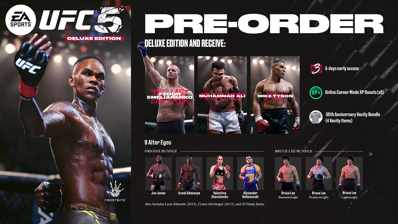 EA Sports UFC 5 - Videojuego (PS5 y Xbox Series X) - Vandal