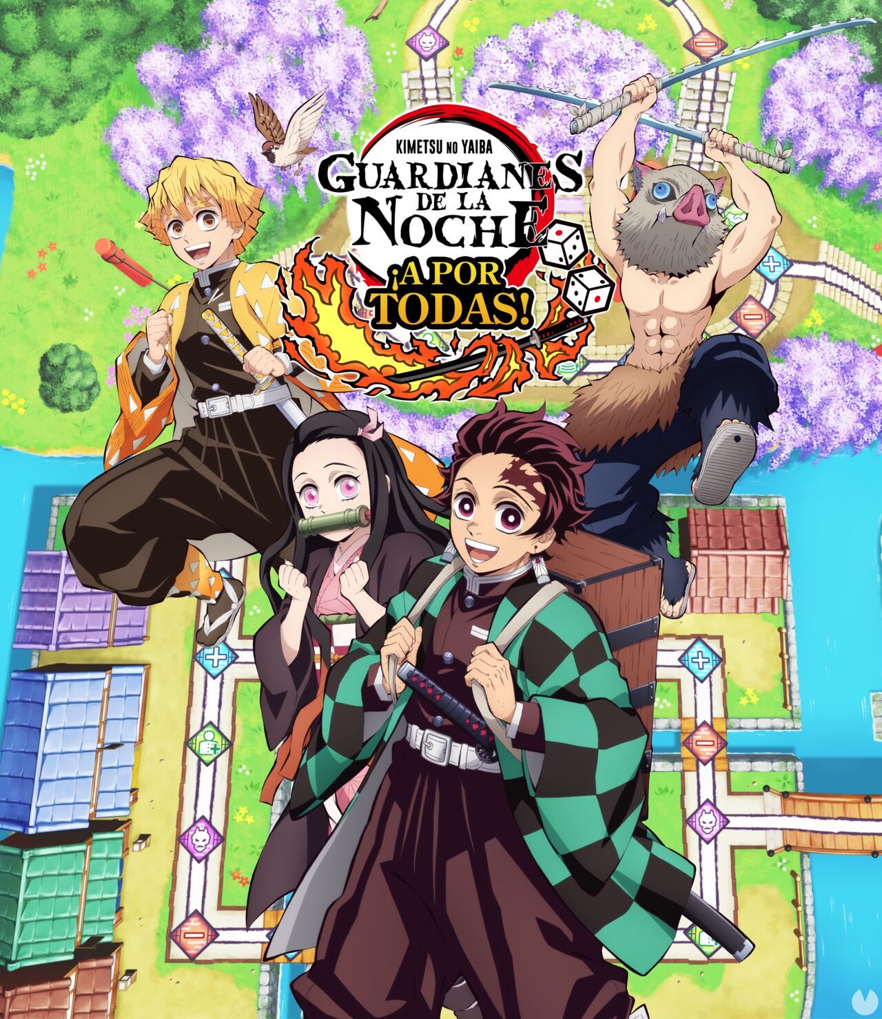 Guardianes de la Noche -Kimetsu no Yaiba- ¡A por todas! - Videojuego (Switch, Xbox Series X, PS4 ...