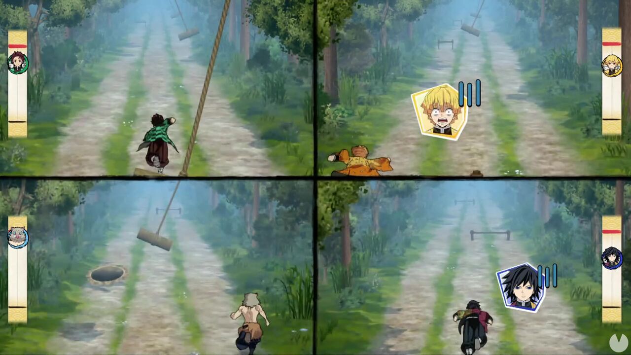 Guardianes de la Noche -Kimetsu no Yaiba- ¡A por todas! - Videojuego (Switch, Xbox Series X, PS4 ...