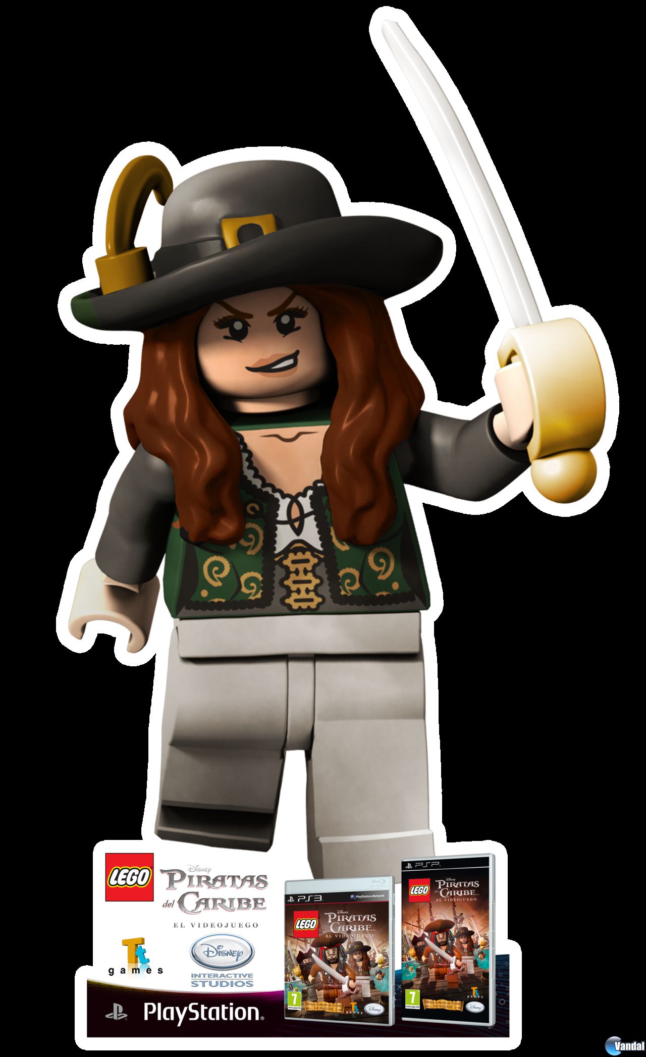 Lego Piratas del Caribe - Videojuego (PS3, Xbox 360, PSP, Wii, Nintendo ...