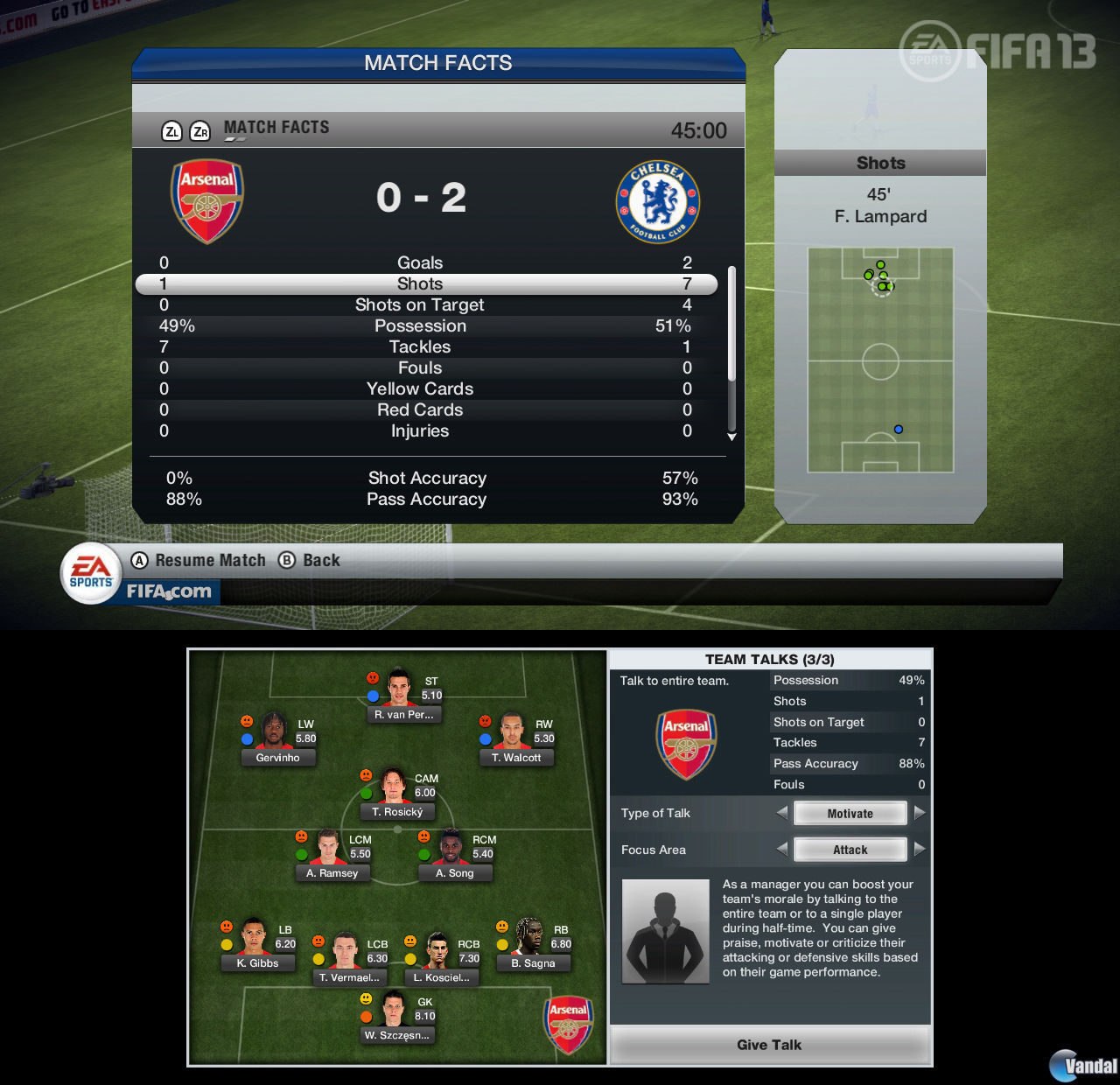 FIFA 13 - Videojuego (PS3, Xbox 360, Wii U, PC, PSVITA, Nintendo 3DS ...