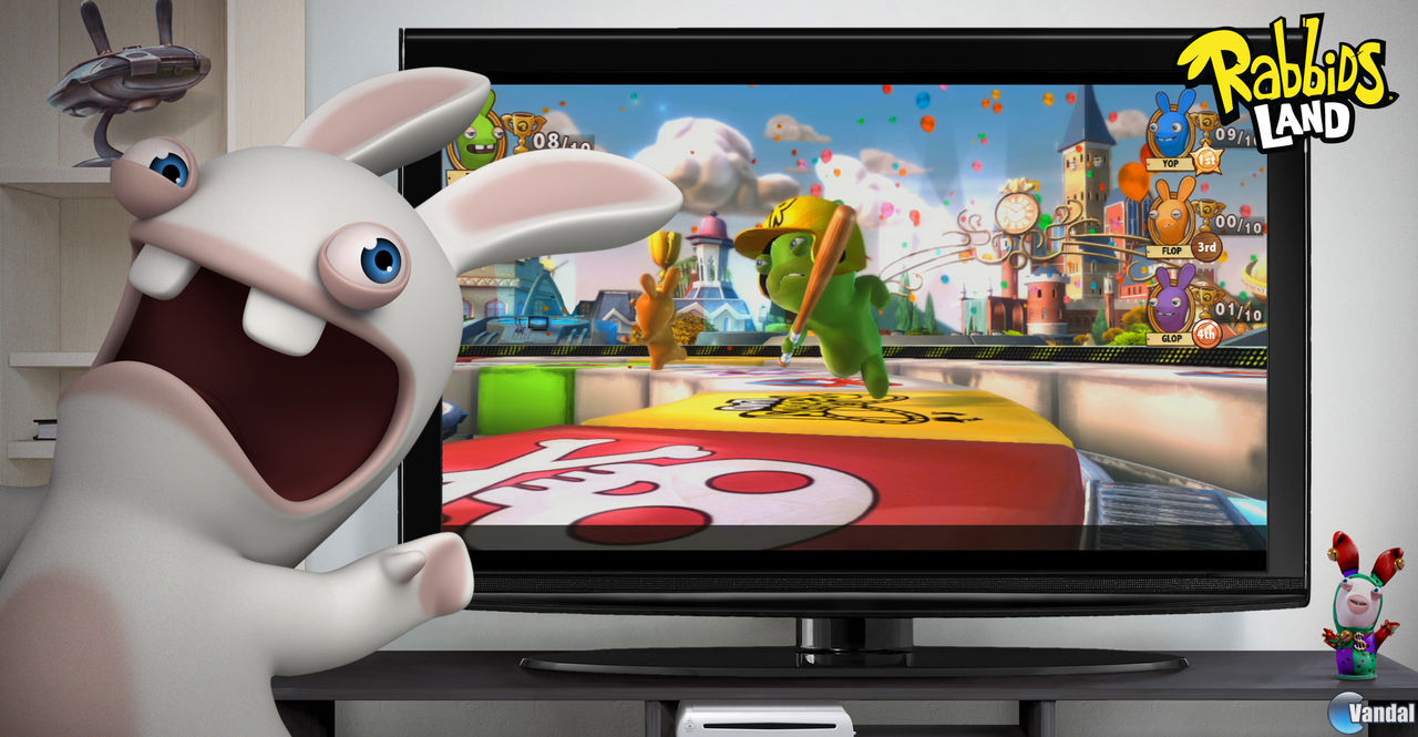 Rabbids Land - Videojuego (Wii U) - Vandal