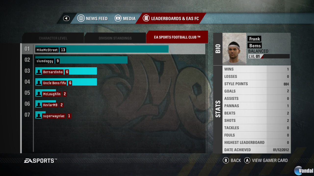 FIFA Street - Videojuego (PS3, Xbox 360, PS2, Xbox y GameCube) - Vandal