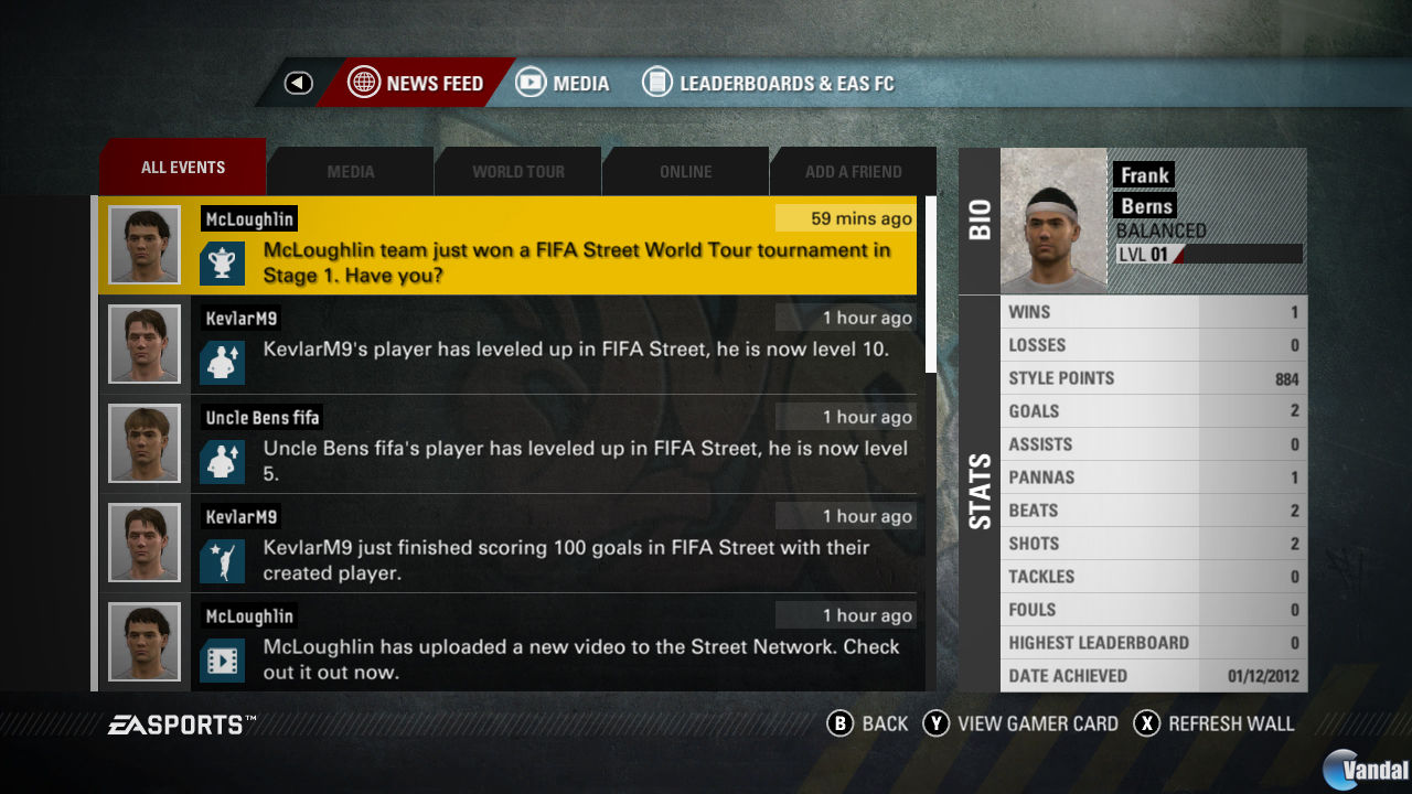 FIFA Street - Videojuego (PS3, Xbox 360, PS2, Xbox y GameCube) - Vandal