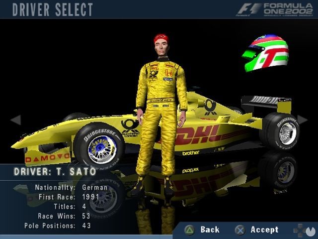 Formula One 2002 - Videojuego (PS2) - Vandal