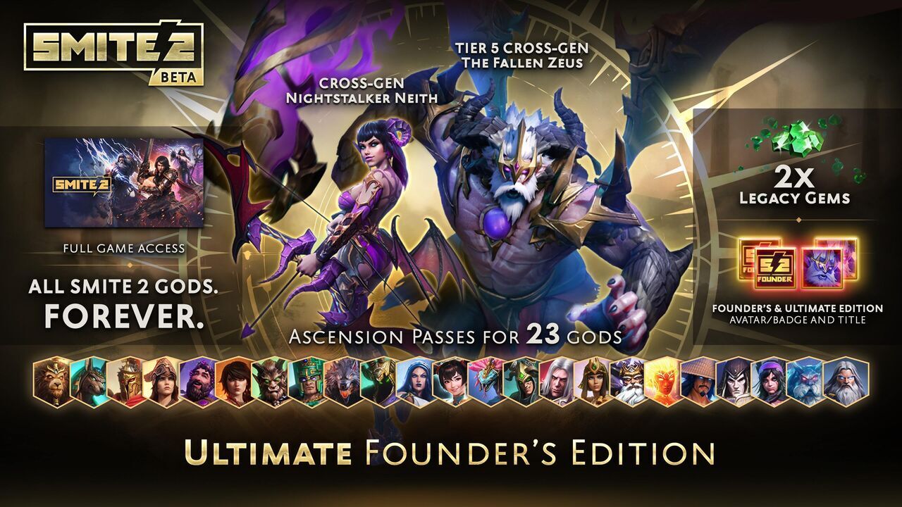 SMITE 2 - Videojuego (PS5, PC y Xbox Series X) - Vandal