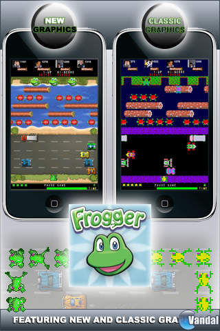 Frogger Free - Videojuego (iPhone) - Vandal