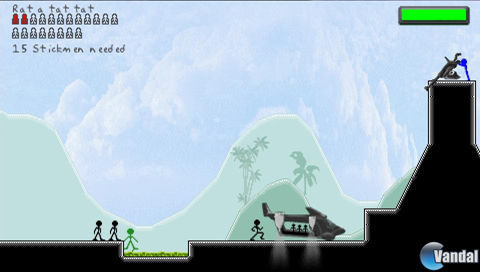 Stickman Rescue Mini - Videojuego (PSP) - Vandal