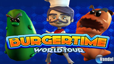 BurgerTime: World Tour WiiW - Videojuego (Wii) - Vandal