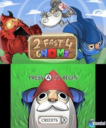 2 Fast 4 Gnomz WiiW - Videojuego (Wii y Nintendo 3DS) - Vandal