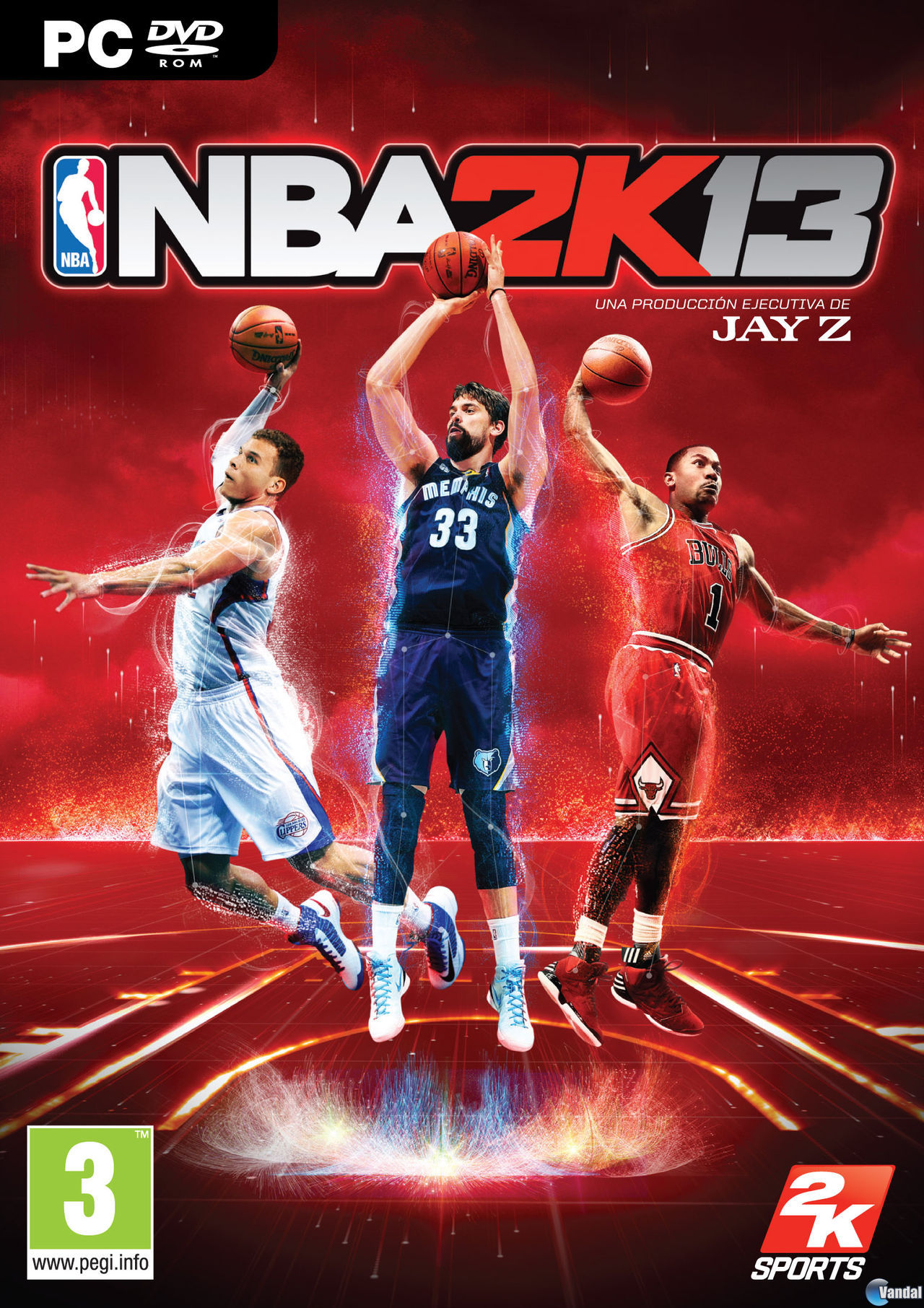 NBA 2K13 - Videojuego (PS3, Xbox 360, PSP, Wii U, PC y Wii) - Vandal