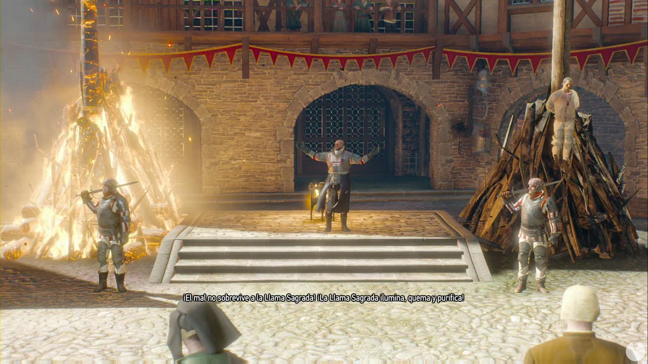 Las piras de Novigrado - The Witcher 3: Wild Hunt