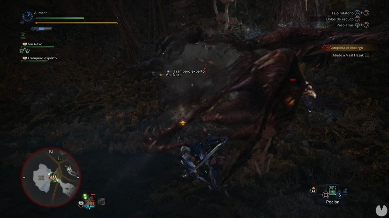 Vaal Hazaak, monstruo infernal - Monster Hunter World