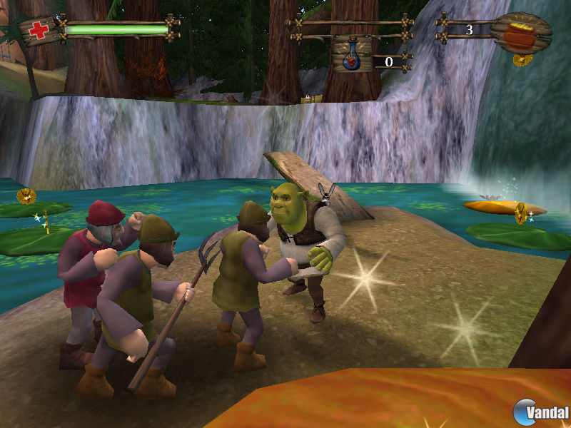 Shrek 2 - Videojuego (PS2, Xbox, PC, GameCube y Game Boy Advance) - Vandal