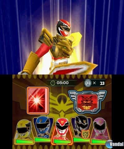 Power Rangers Megaforce - Videojuego (Nintendo 3DS) - Vandal