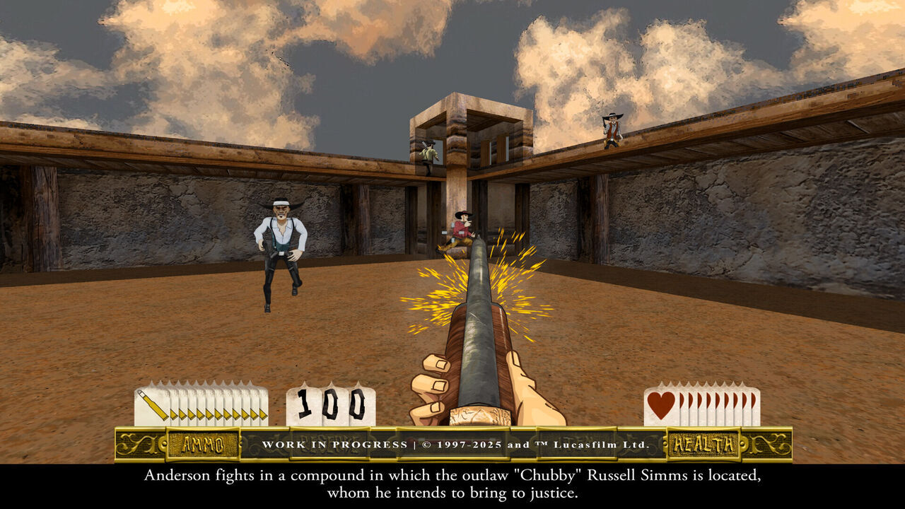 Anunciado Outlaws Remaster, el mítico shooter del Oeste de LucasArts ...