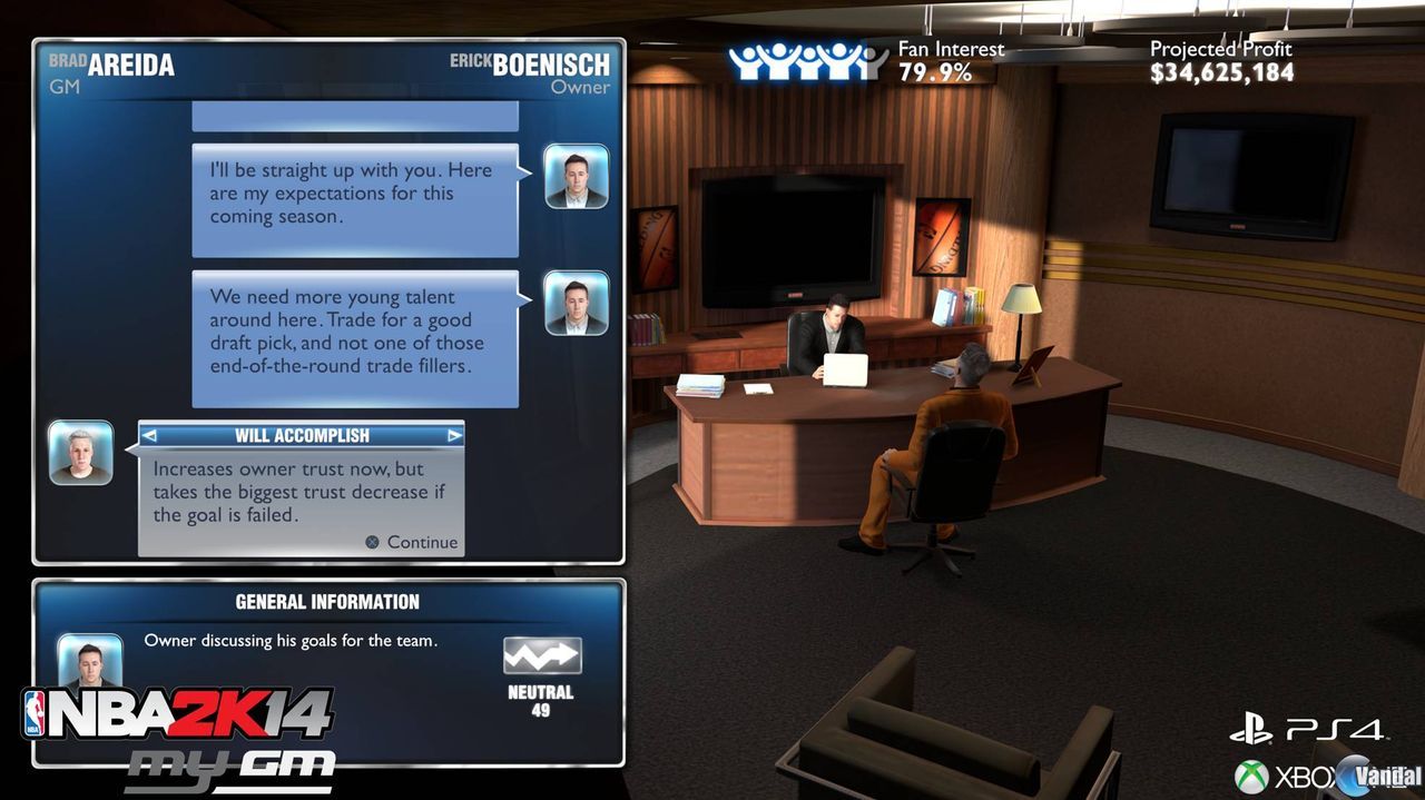 NBA 2K14 - Videojuego (PS3, PS4, Xbox 360, Xbox One y PC) - Vandal