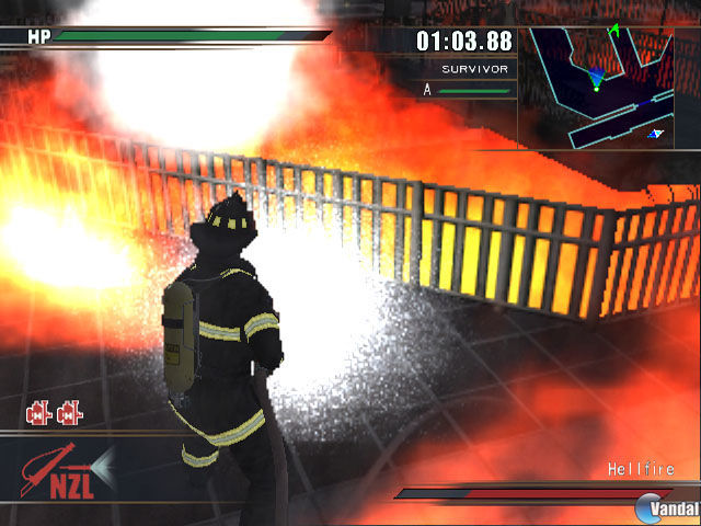 FireFighter F.D.18 - Videojuego (PS2) - Vandal