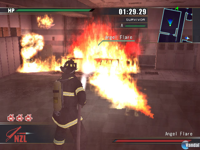 FireFighter F.D.18 - Videojuego (PS2) - Vandal