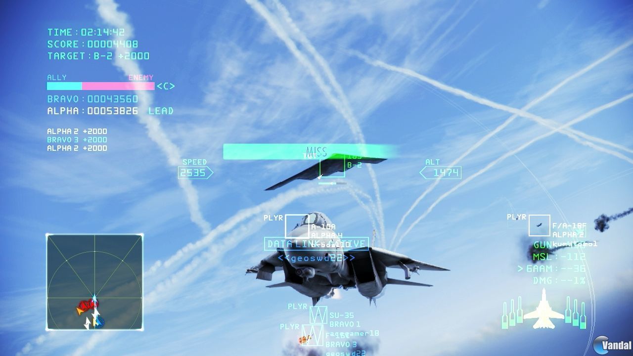 Ace Combat Infinity PSN - Videojuego (PS3) - Vandal
