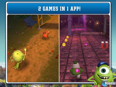 Monsters University - Videojuego (Android y iPhone) - Vandal