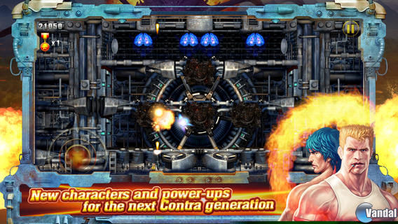 Contra: Evolution - Videojuego (Android y iPhone) - Vandal